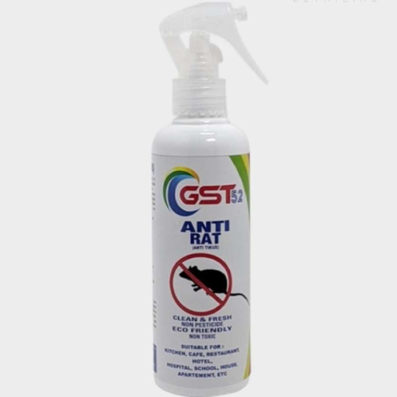 Jual GST52 Anti Rat 250ML Pengusir Tikus Yang Aman Dan Tidak Beracun ...