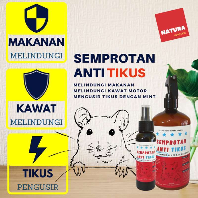 Promo Pembasmi Tikus Spray Anti Hama Pengusir Kecoa Obat Semprot 500 ML ...
