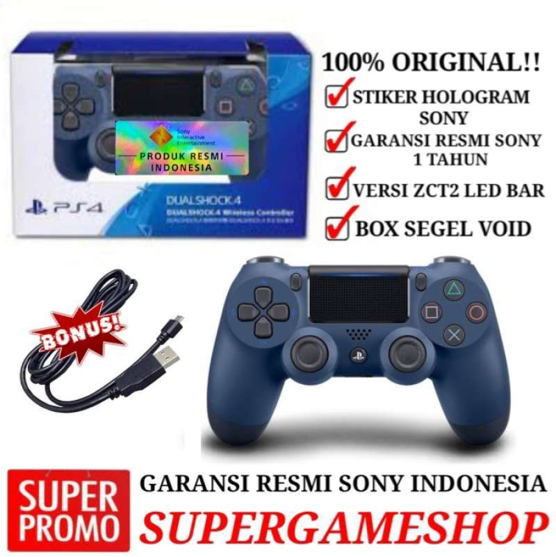 Jual SUPERGAMESHOP - Dualshock 4 DS4 Wireless LED BAR Controller ...