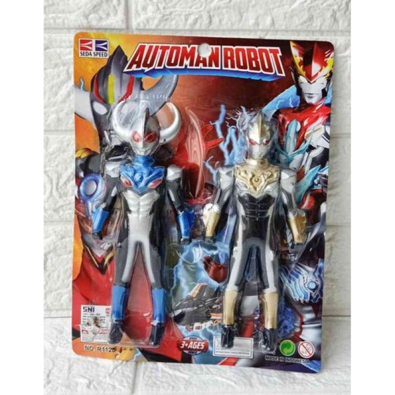 Jual Mainan Robot Ultraman Automan Robot No. R1128 di Seller Arenashop ...
