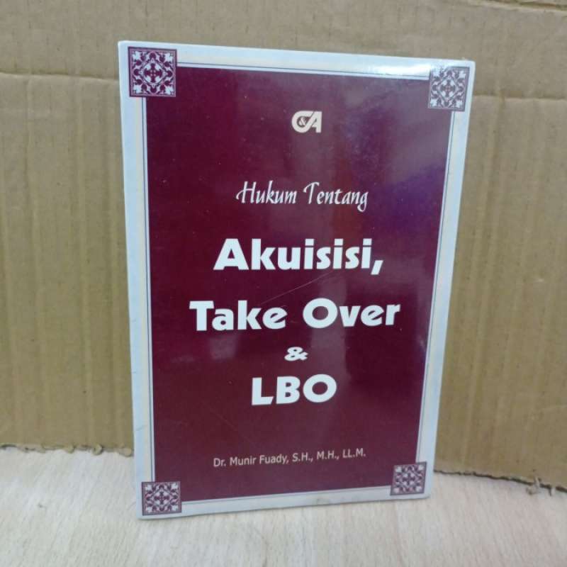Promo HUKUM TENTANG AKUISISI TAKE OVER DAN LBO MUNIR FUADY Diskon 23% ...