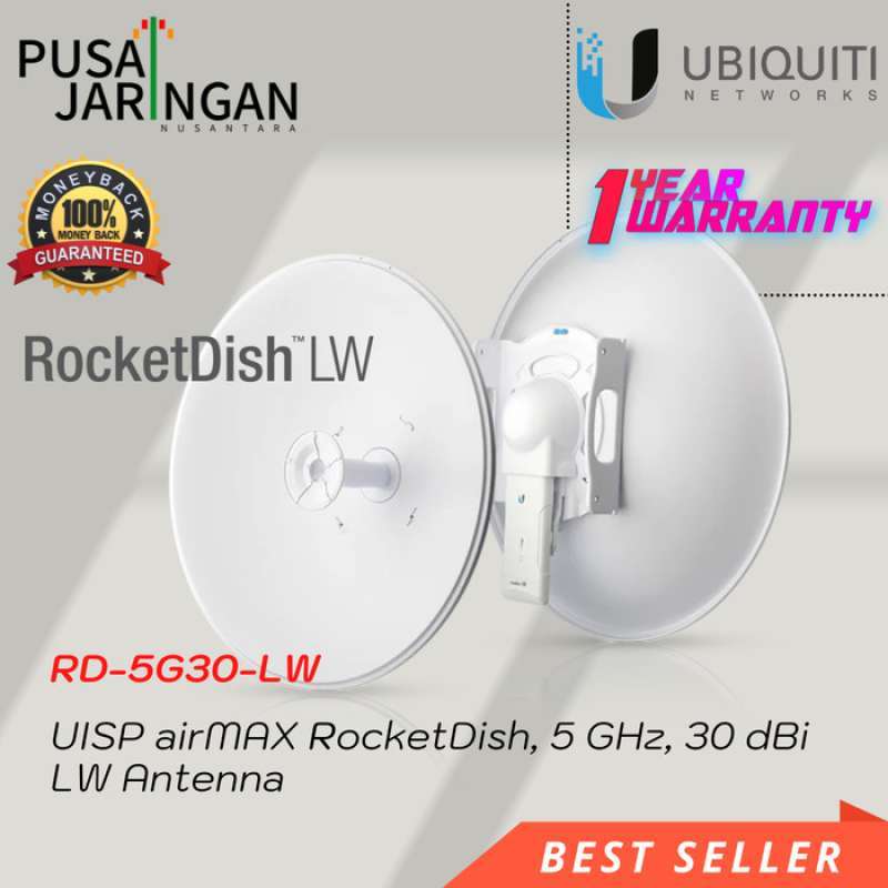 Promo Ubiquity Rocket Dish 5g 30dbi Light Weight (rd-5g30-lw) Diskon 9% ...