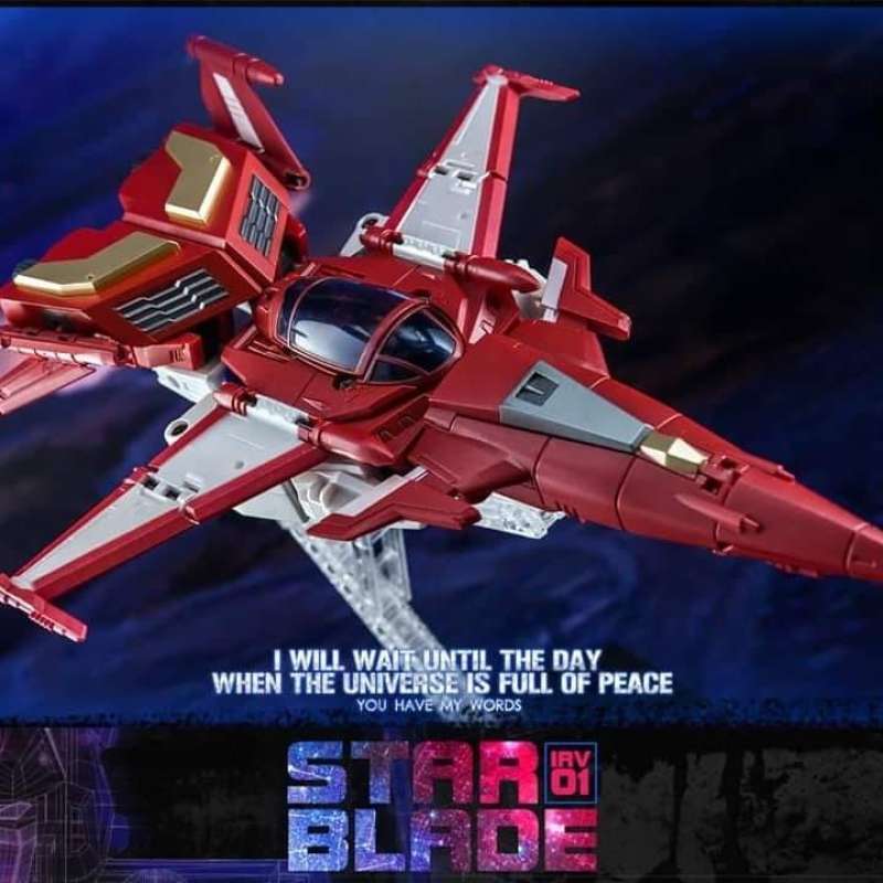 Jual Iron Trans Ir V01 Star Blade Transformers Masterpiece Starsaber Di ...