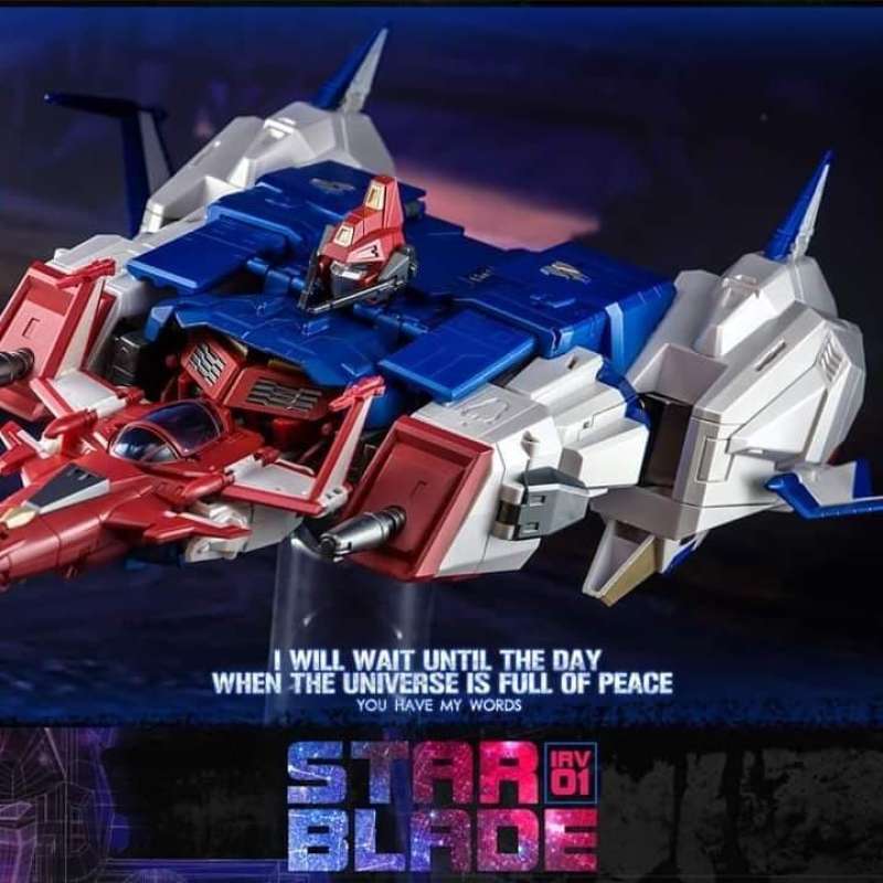 Jual Iron Trans Ir V01 Star Blade Transformers Masterpiece Starsaber Di ...