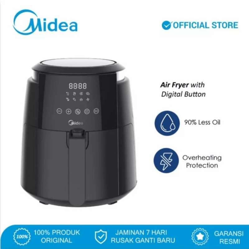 Jual Midea Air Fryer Mf-cn35b Digital Button Replace Oven Microwave Grill Di Seller Raja Storage ...