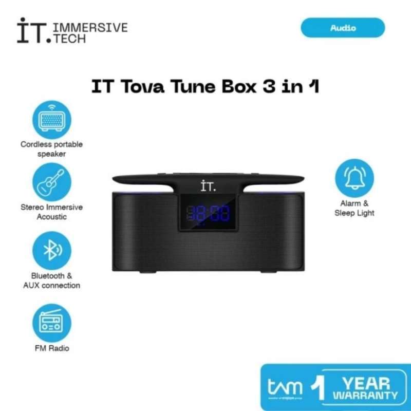 Jual It Tova Tune Box 3 In 1 Wireless Bluetooth Speaker Stereo Acoustic ...