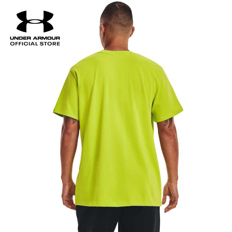 Promo Under Armour Mens Training Logo Embroidered Heavyweight Lengan ...