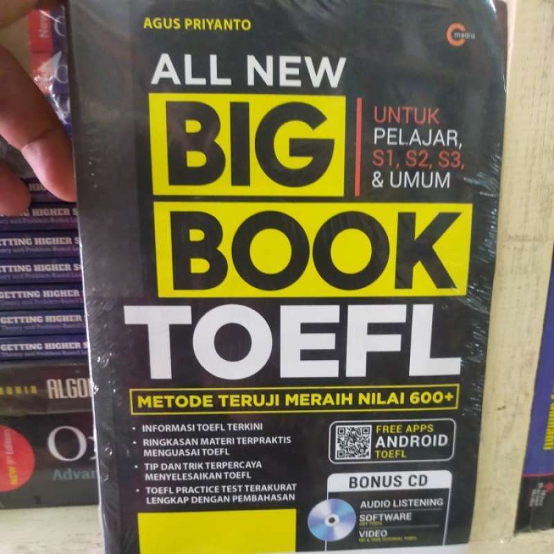Jual All New Big Bool Toefl Untuk Pelajar Si,s2,s3 Dan Umum.metode Teruji Di Seller Ken Book ...