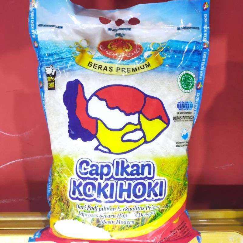 Jual Beras 5 Kg Ikan Koki Hoki Termurah - Harga Grosir Terupdate Hari ...