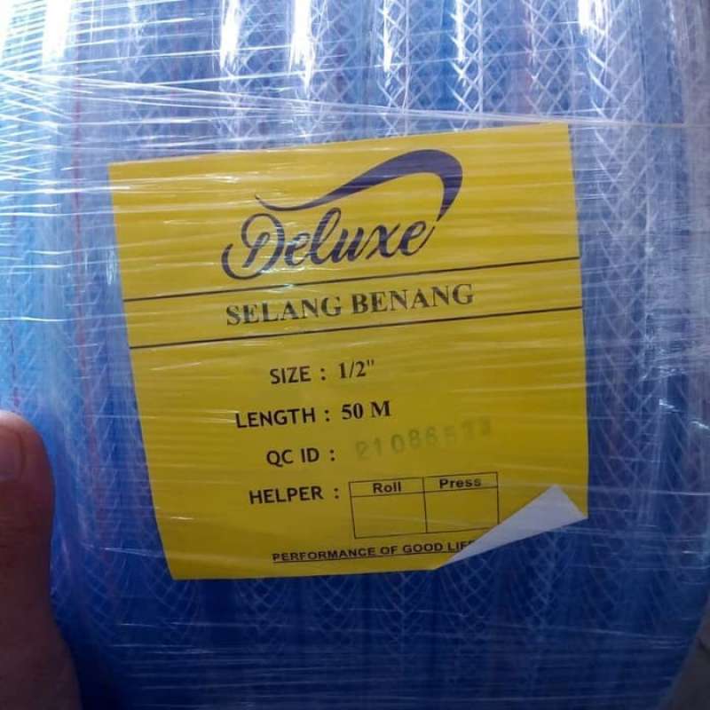 Promo Selang Air Selang Benang Deluxe 1/2 Inch X 50 Meter Rolan Besar ...