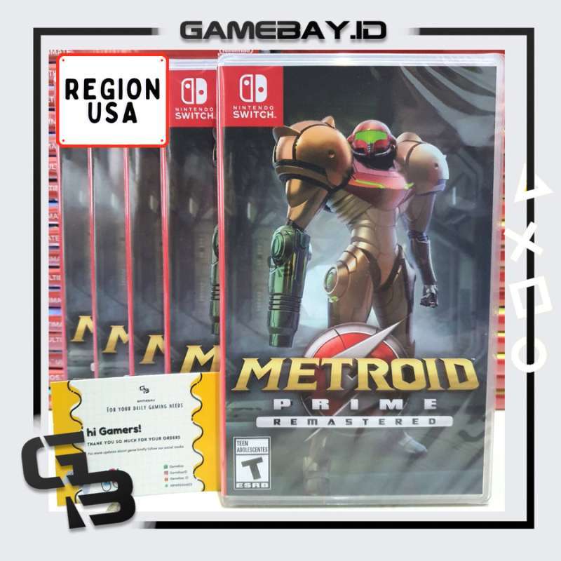 Jual Nintendo Switch Metroid Prime Remastered di Seller Gamebay ...