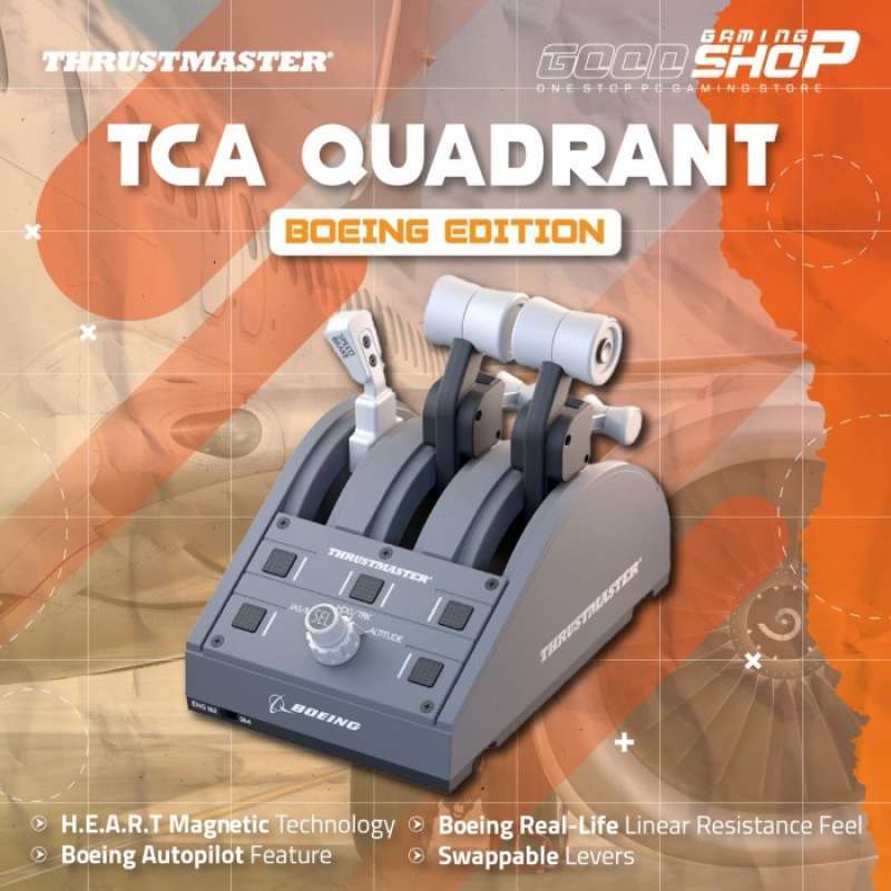 Promo Thrustmaster TCA Quadrant Boeing Edition Diskon 23% di Seller ...