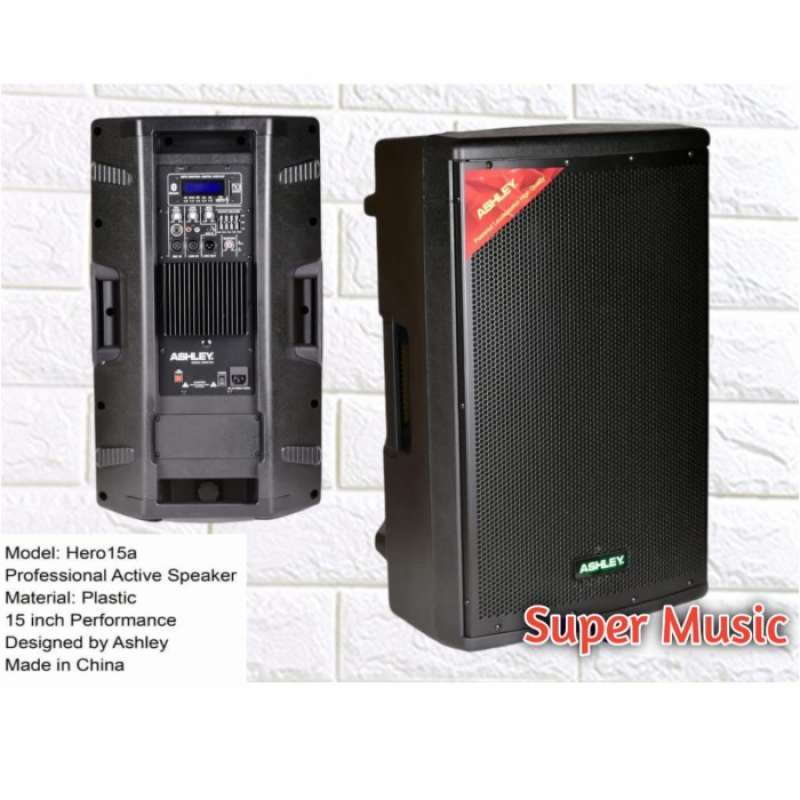 Jual Speaker Aktif Ashley Hero 15a Original Speaker Ashley Hero 15 A Di Seller Gamma Store ...