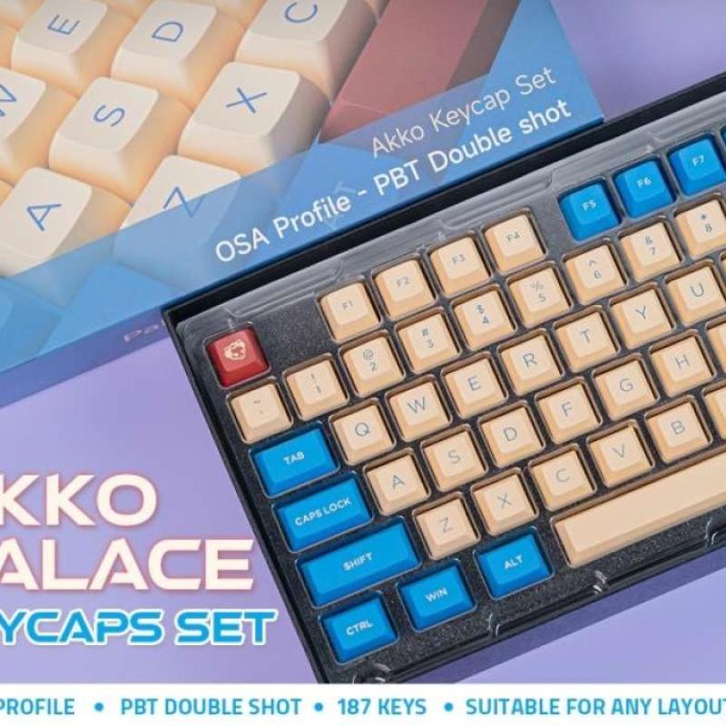 Promo Akko OSA Keycaps Set Palace - Keycaps Diskon 23% di Seller Exodia ...