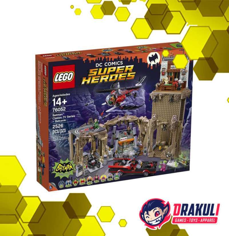 Jual Toys LEGO Exclusive Super Heroes Batman Classic TV - Batcave 76052 ...