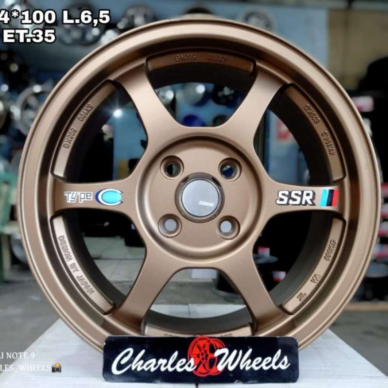 Promo Velg SSR Type C Bronze R15 Diskon 23% di Seller Alice Otoparts ...