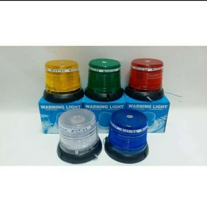 Promo Lampu rotary mobil truck warna kuning hijau biru merah putih ...