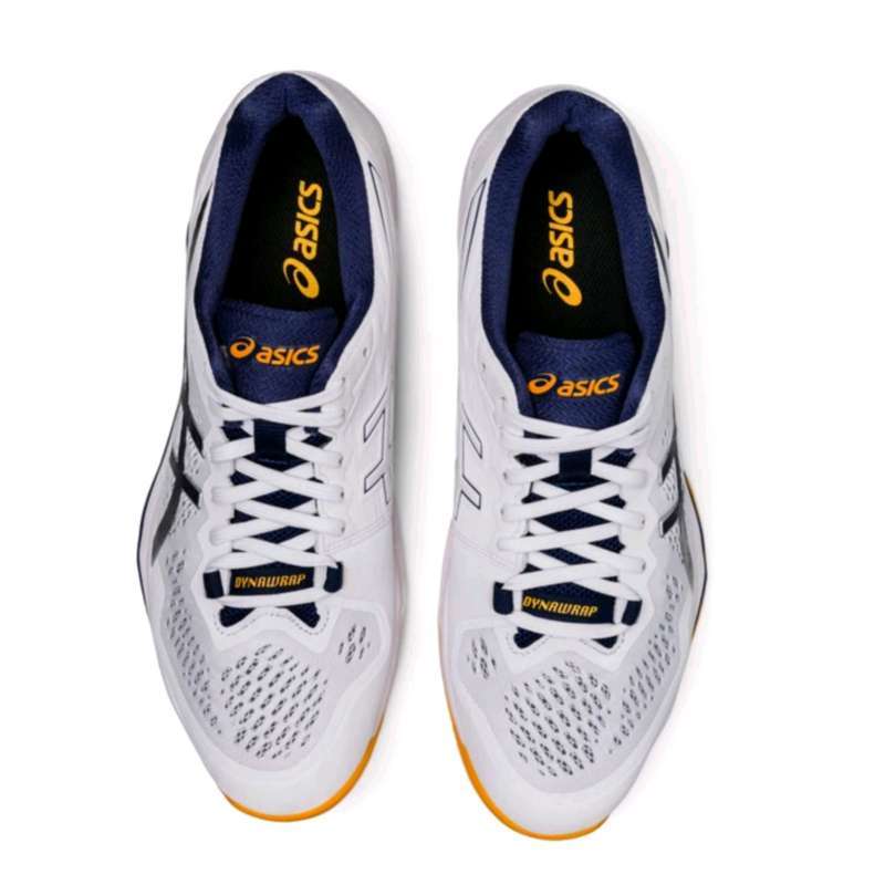 Jual Sepatu Voli Asics Sky Elite Ff Mt 2 Volley White Navy 100% ...