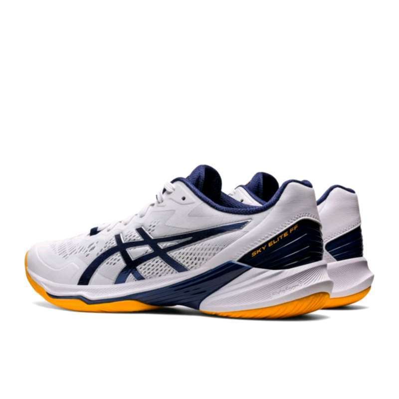 Jual Sepatu Voli Asics Sky Elite Ff Mt 2 Volley White Navy 100% ...