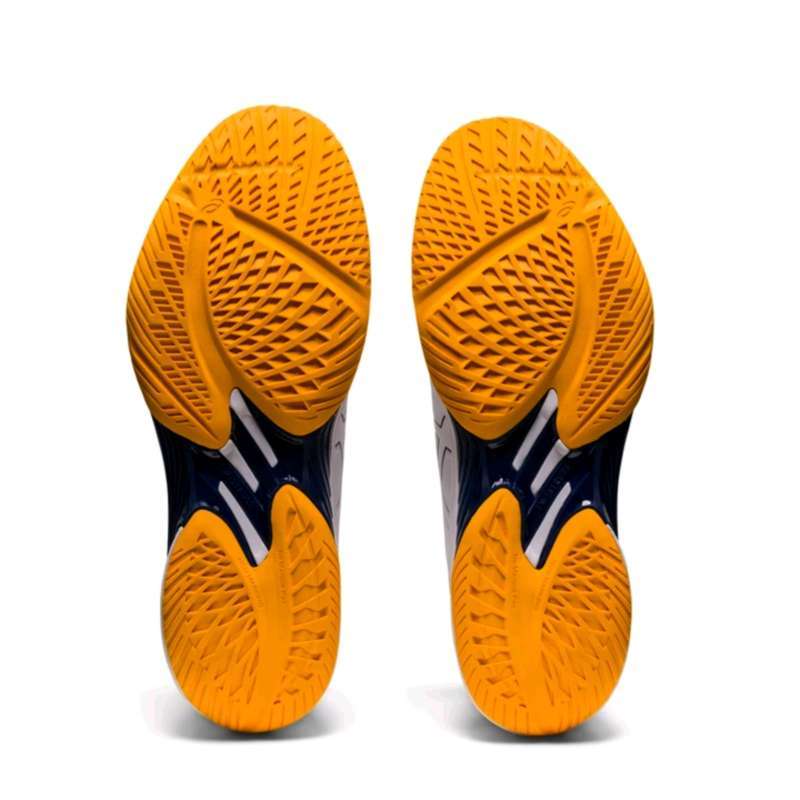 Jual Sepatu Voli Asics Sky Elite Ff Mt 2 Volley White Navy 100% ...
