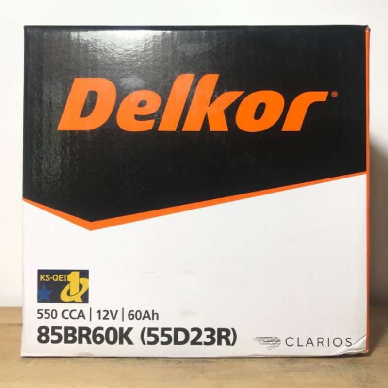 Promo Aki Mobil Delkor 55D23R 12V 60Ah Aki Kering Diskon 26% di Seller ...