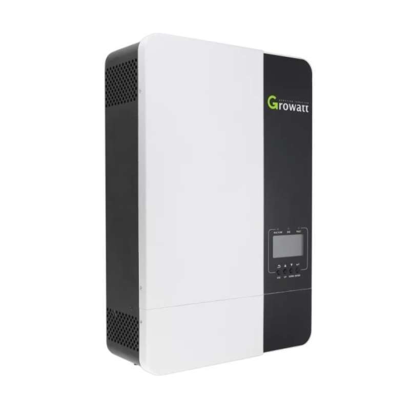 Promo Inverter Hybrid Off Grid Growatt 5000W SPF 5000 ES Solar Charge ...