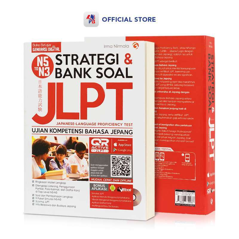Jual Buku Belajar Bahasa Jepang Strategi Dan Bank Soal JLPT Ujian ... Jual Buku Belajar Bahasa Jepang Strategi Dan Bank Soal JLPT Ujian ...