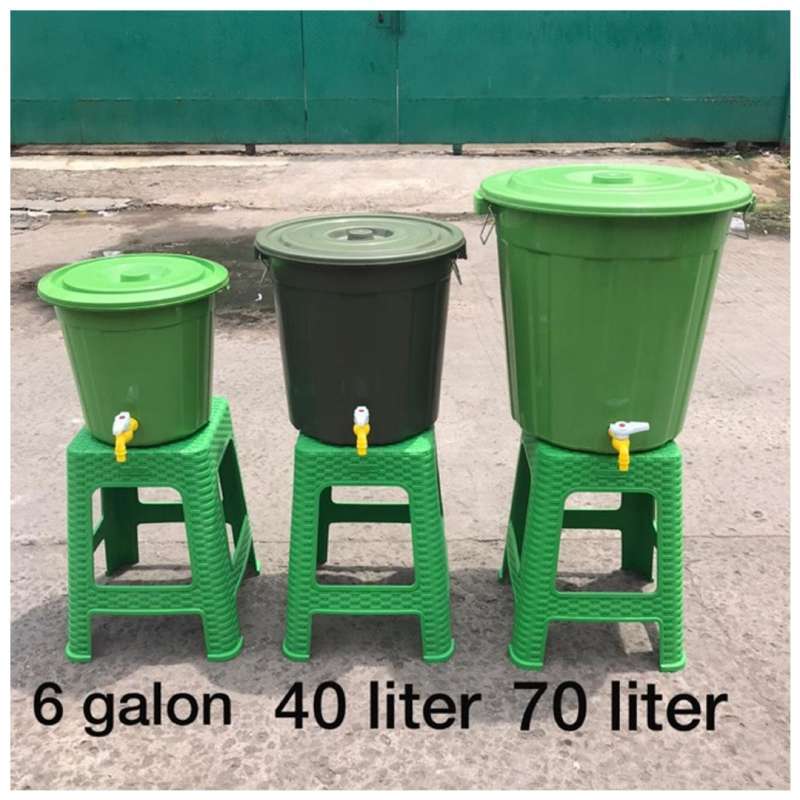 Promo Ember Keran Galon Cuci Tangan Gentong Kran Wadah Air Anti Kotor ...