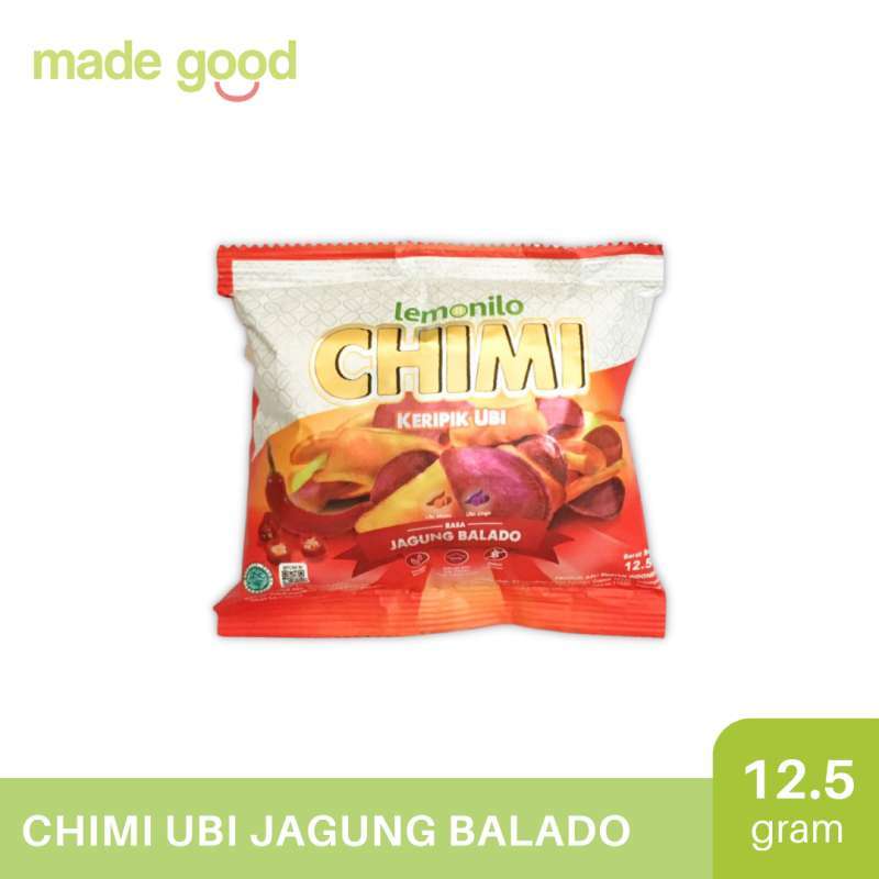 Jual Lemonilo Chimi Ubi Jagung Bakar Balado Mini 12.5gr Keripik Ubi ...