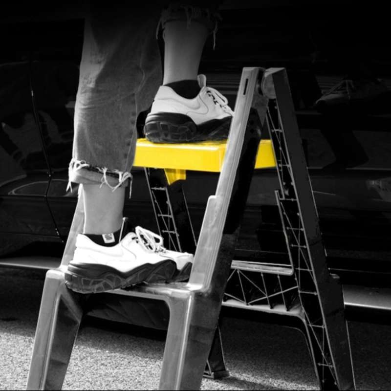 Jual Tangga Lipat Untuk Cuci Mobil Tangga Detailing Bengkel 2 Step ...