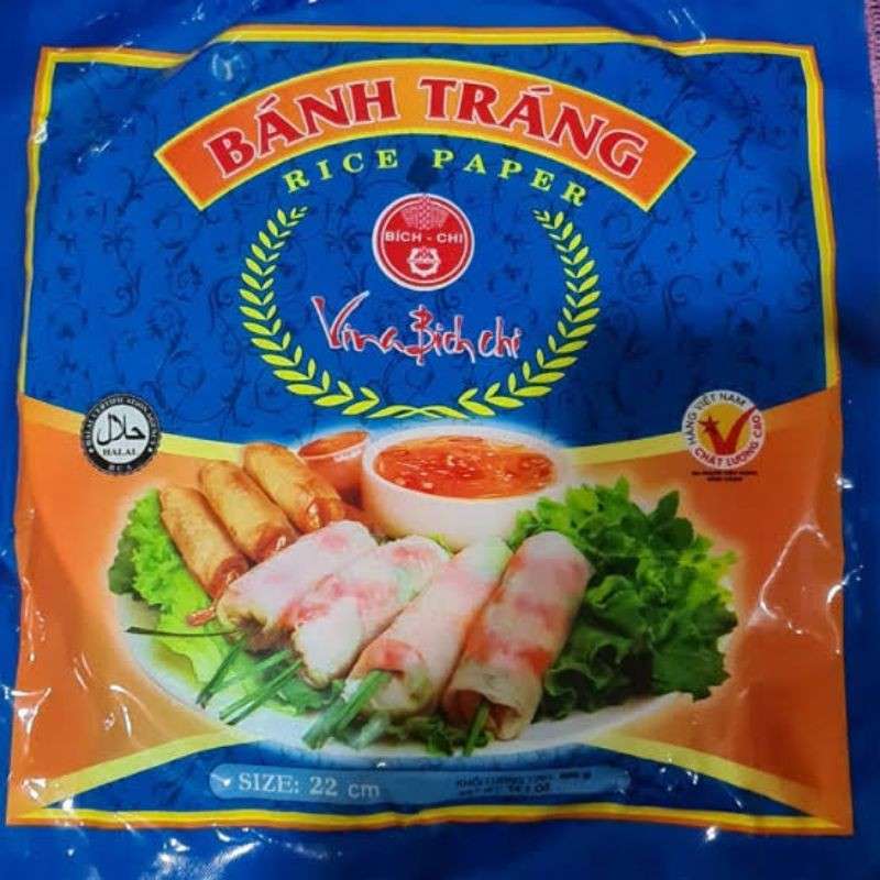 Jual Rice Paper Isi 10 Lembar Kulit Lumpia Spring Roll Vietnam Hits ...
