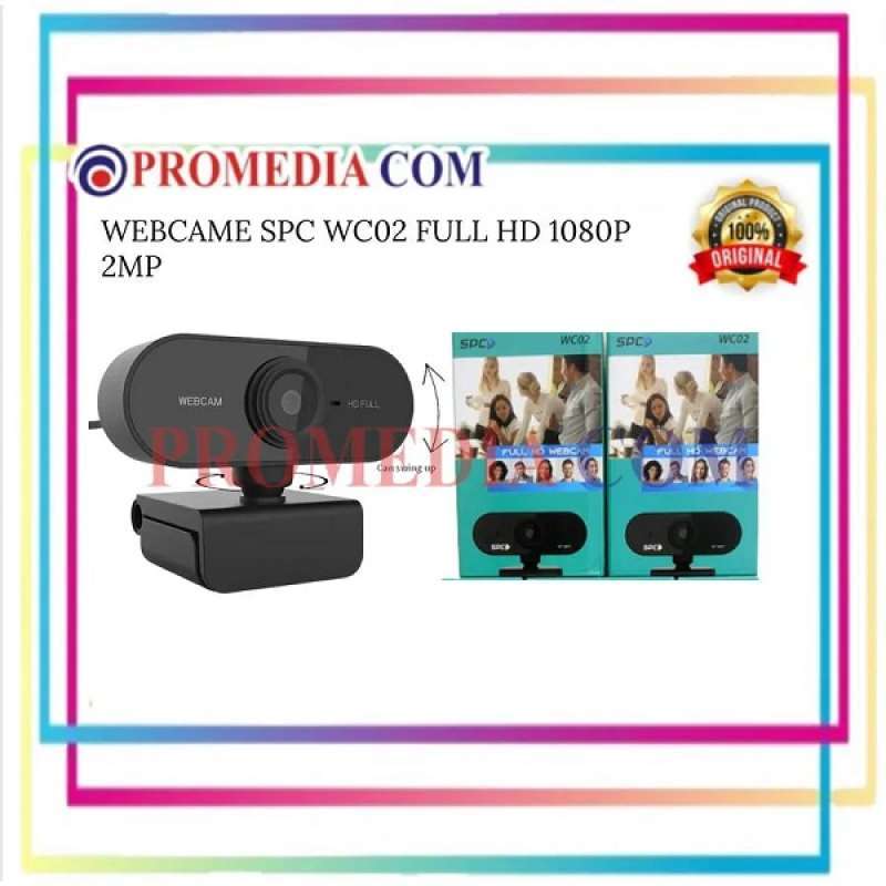 Jual Webcam Spc Wc02 Full Hd 1080p 2mp Di Seller Promedia Com ...