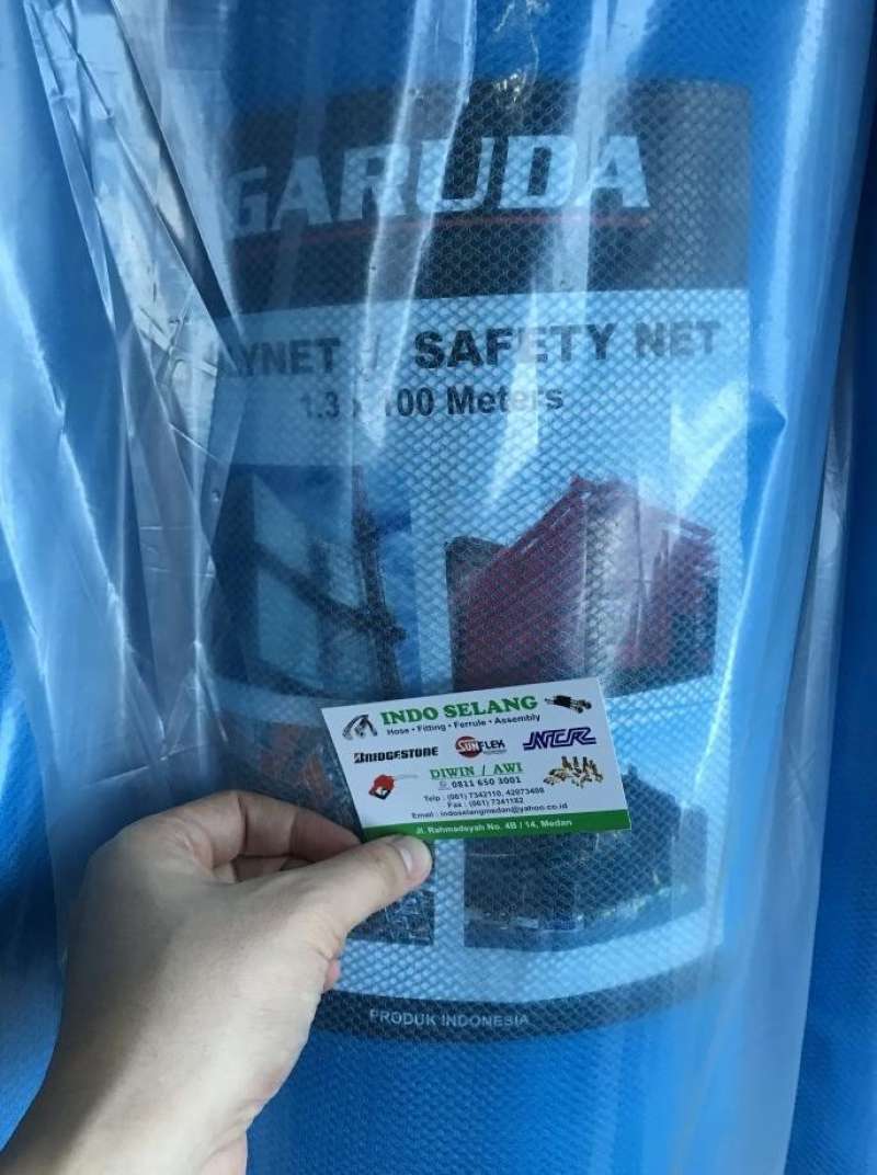 Promo Ready Polynet Jaring Pengaman Bangunan Proyek Safety Net 1 Roll 1 ...