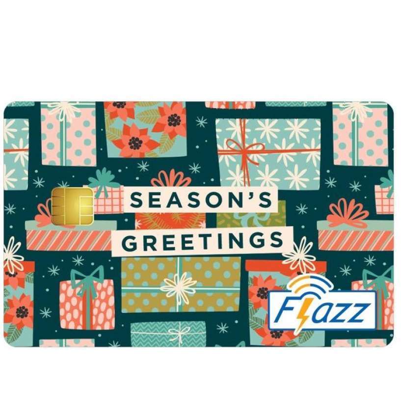 Jual Kartu Flazz Limited Edition Christmas Season's Greeting Berlogo ...