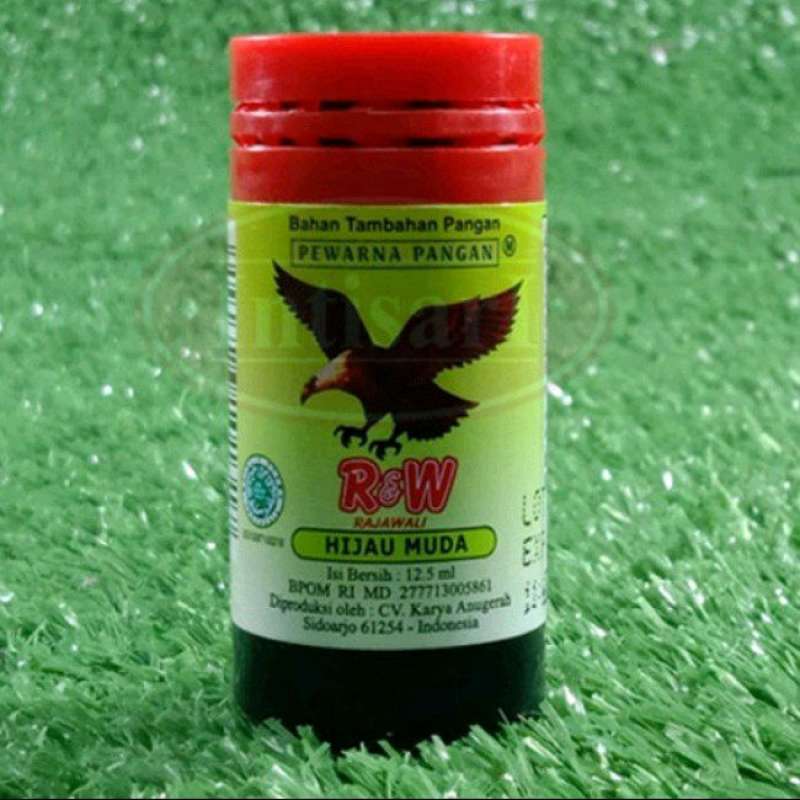 Jual R&W Rajawali Hijau Muda 12,5ml Sumbo Pewarna Makanan Bahan ...