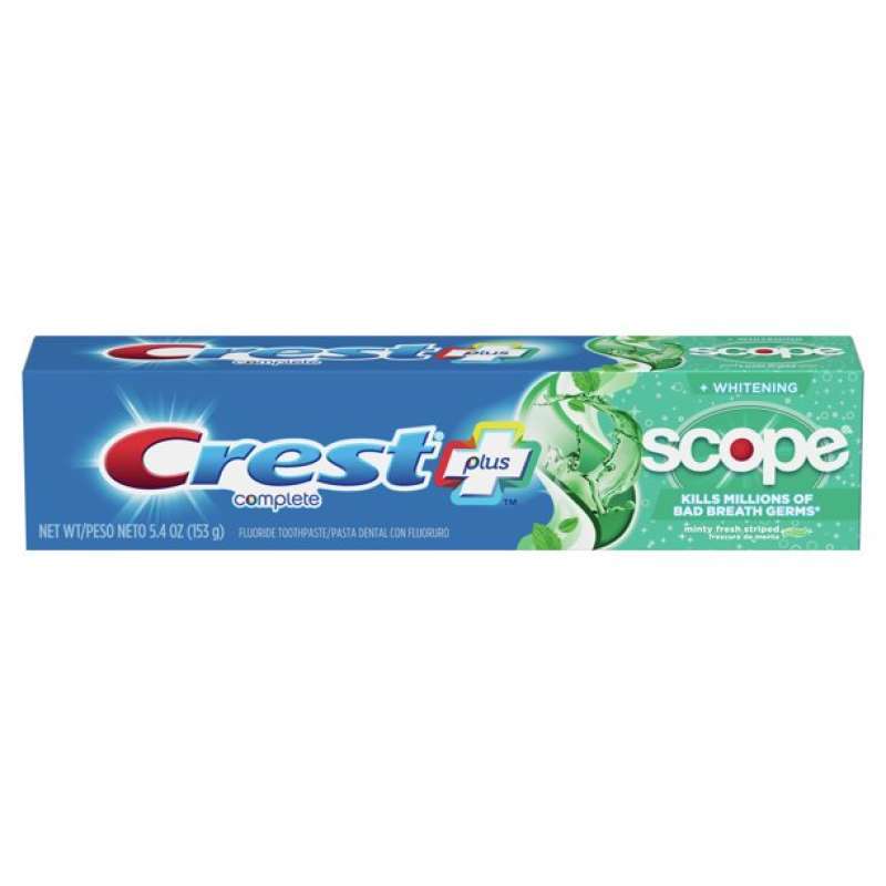 Promo Pasta Gigi Crest Toothpaste Plus Scope Active Foam 232g Diskon 50 ...