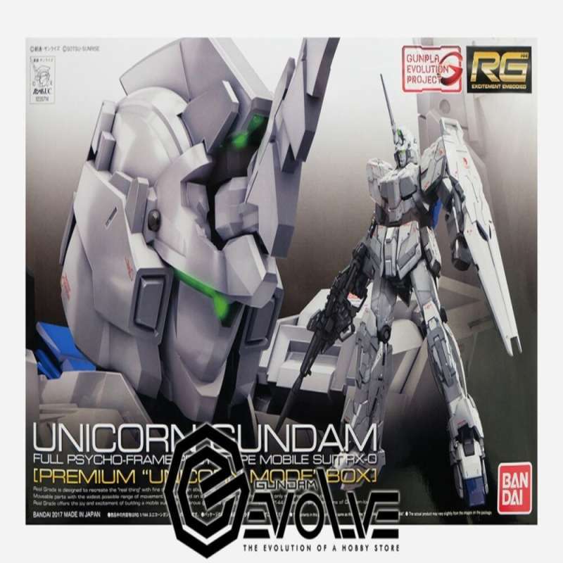 Jual 1/144 Rg Unicorn Gundam (premium Unicorn Mode Box) Di Seller ...