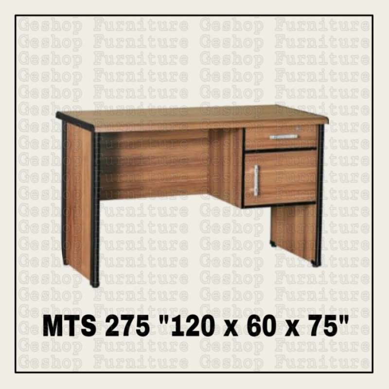 Promo Meja Kantor Meja Office 1 pintu 1 laci sucitra Diskon 23% di ...