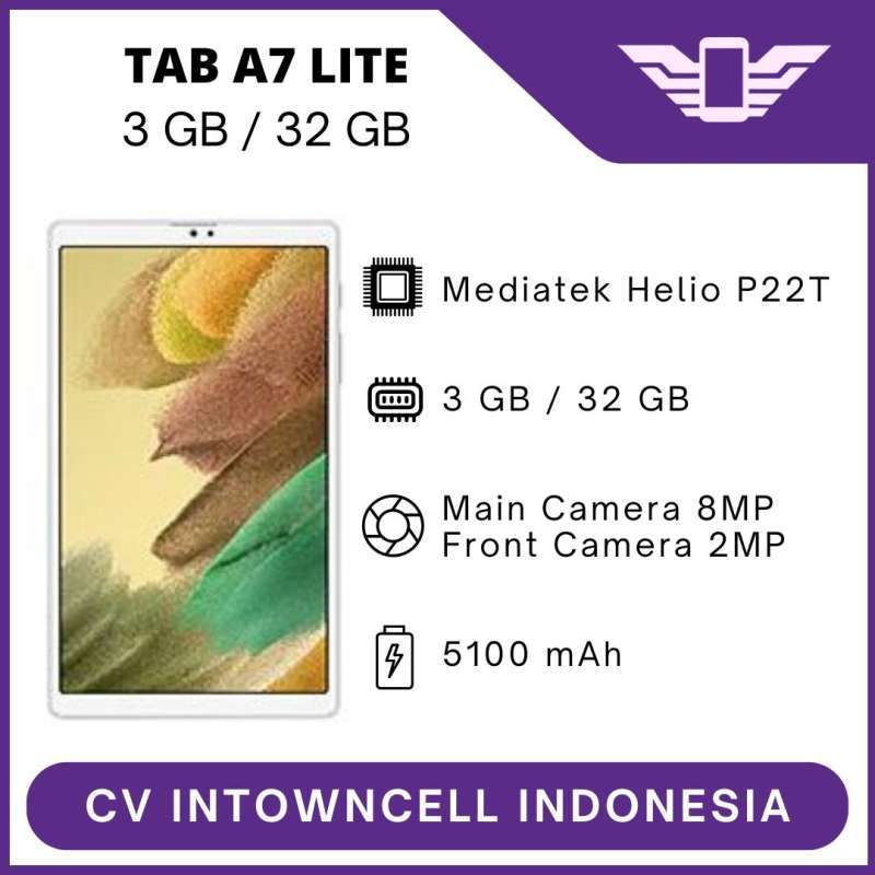 Jual Samsung Galaxy TAB A7 Lite (3/32 GB) RAM 3GB ROM 32GB Garansi Resmi di Seller CV INTOWN ...