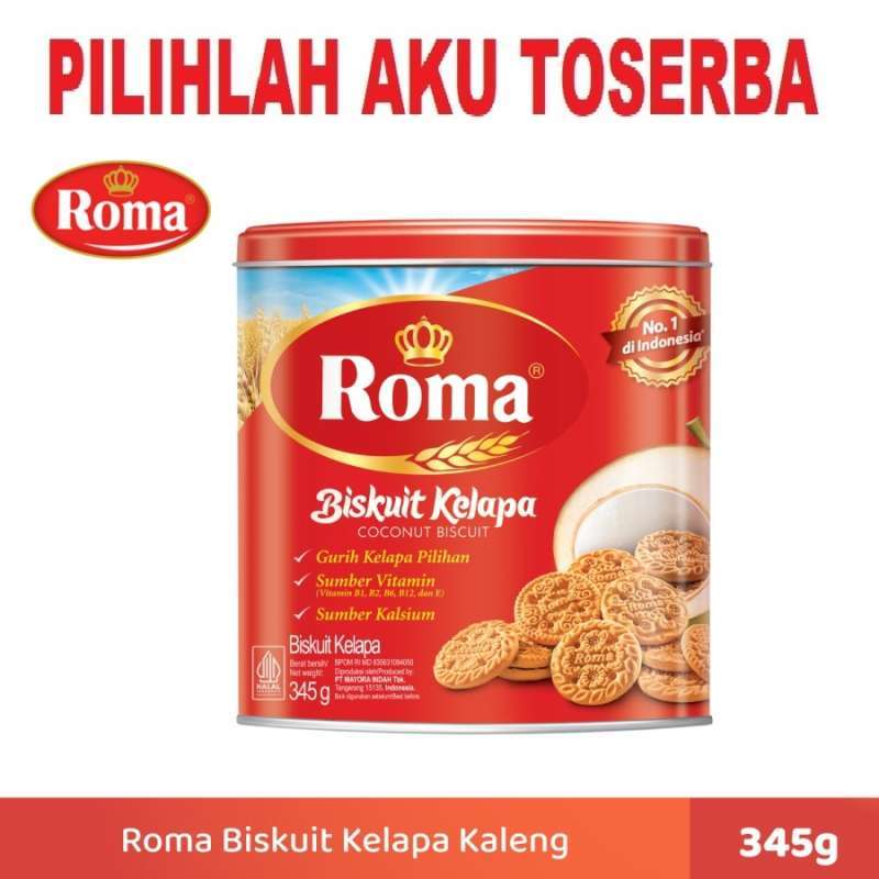 Jual 1 Dus Roma Kelapa Kaleng Termurah - Harga Grosir Terupdate Hari ...