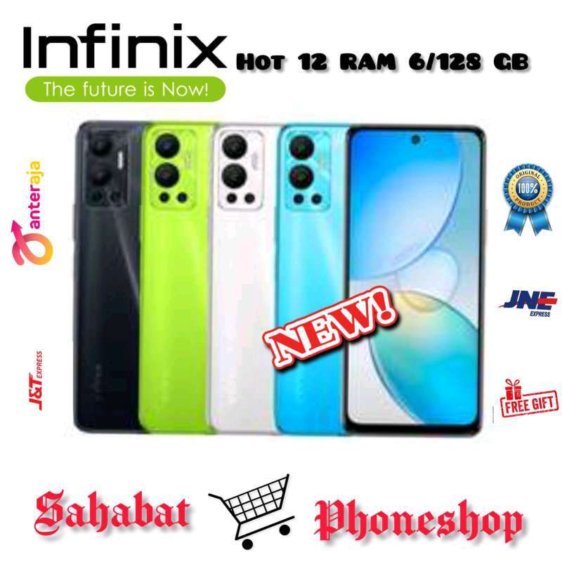 Jual INFINIX HOT 12 RAM 6GB ROM 128GB di Seller SAHABAT PHONESHOP ...