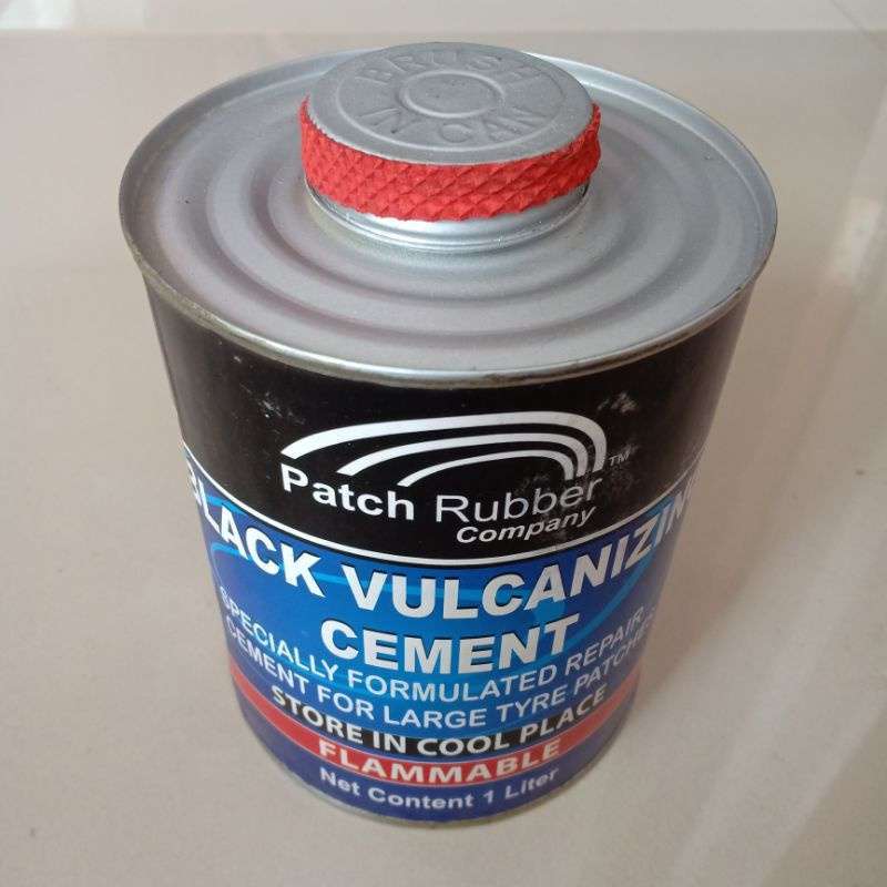 Jual Lem Hitam 1 Liter - Lem Tambal Ban Sistem Panas - Black Cement - 1 ...
