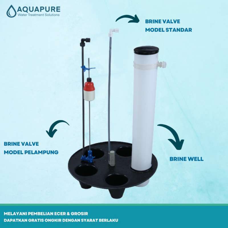 Jual Tangki Garam Kapasitas 70 Liter / Brine Tank Water Softener Di ...