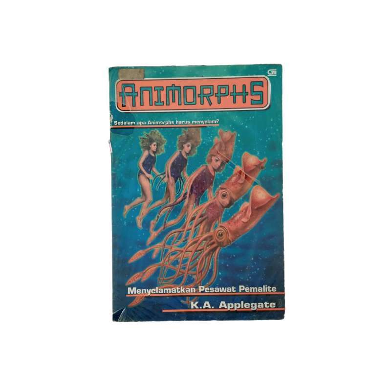 Jual ANIMORPHS MENYELAMATKAN PESAWAT PEMALITE KA APPLEGATE BUKU NOVEL ...