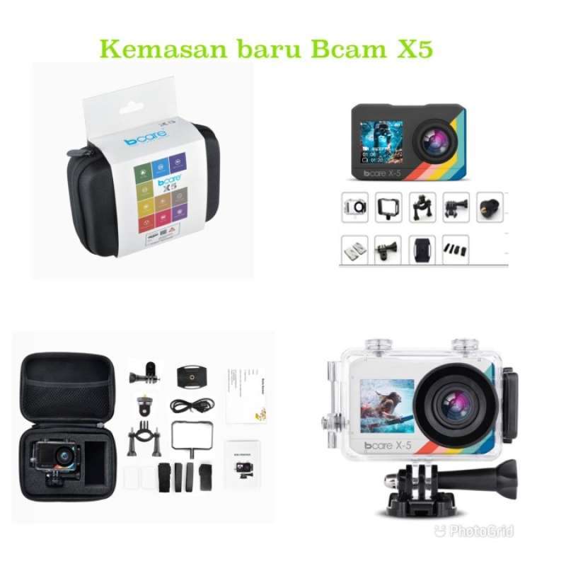 Promo Bcare X5 Action Camera 4k 16mp Ultrahd Wifi / Kamera Action X-5 ...