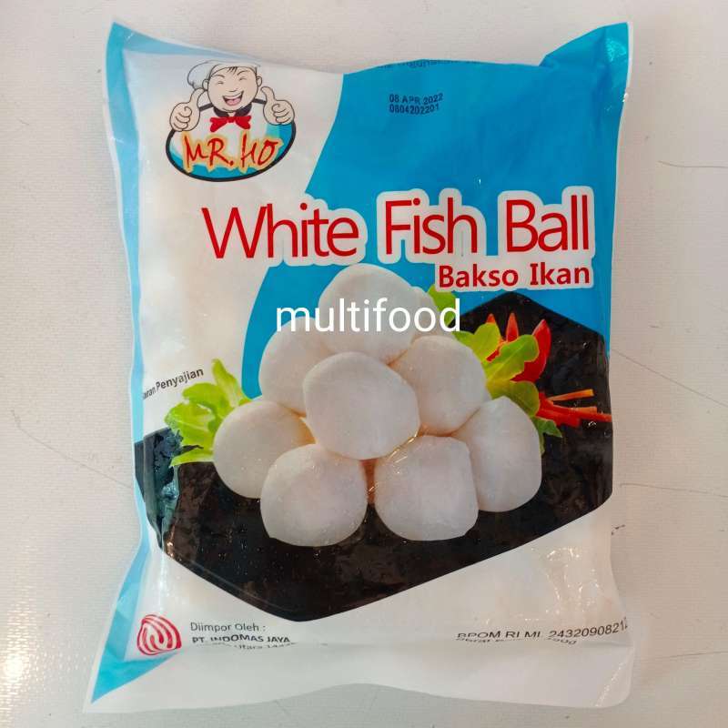 Jual Bakso ikan white fish ball 450 gr bakso ikan olahan Halal di ...