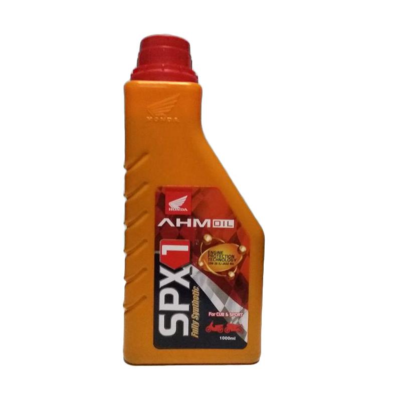 Promo Oli AHM SPX1 4T 10W-30 Fully Synthetic [1 L] Diskon 7% di Seller ...