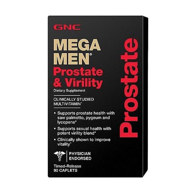 Promo Gnc Mega Men Prostate And Virility Suplemen Kesehatan [90 Caps ...