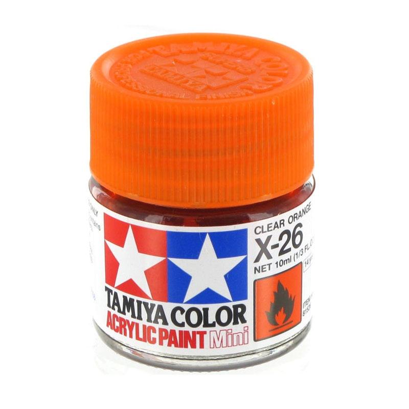 Jual Tamiya X-26 Paint Acrylic Mini - Clear Orange di Seller AEGO POWER ...
