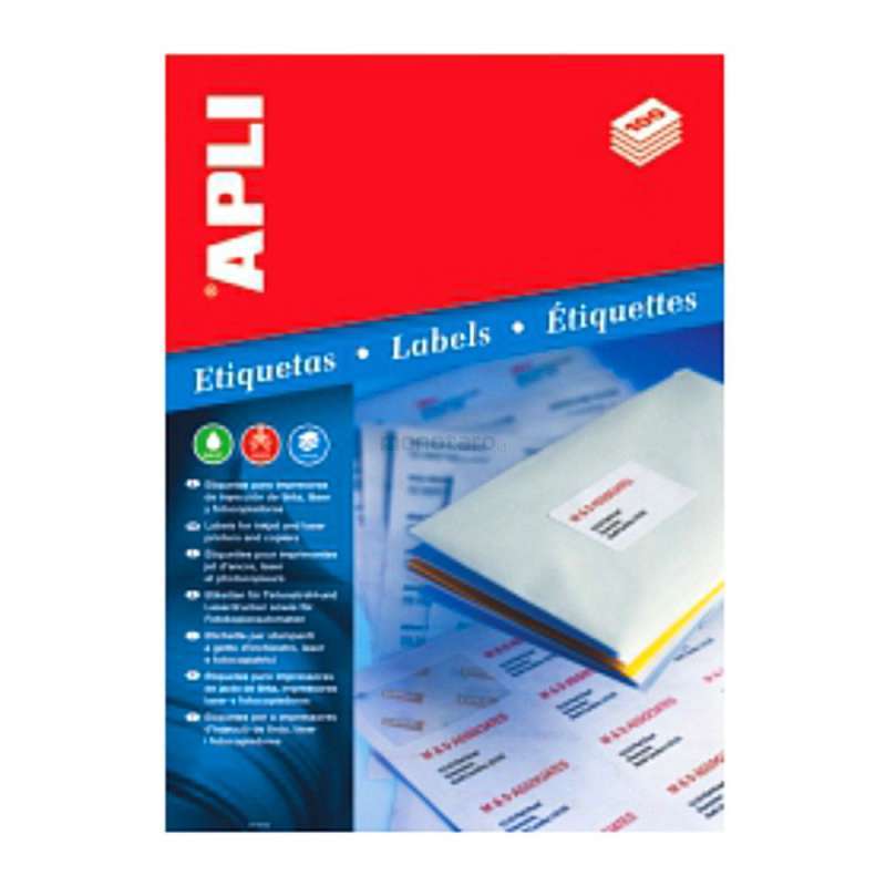 Jual APLI White Paper Labels Size (Semua nomor dan ukuran) di Seller ...